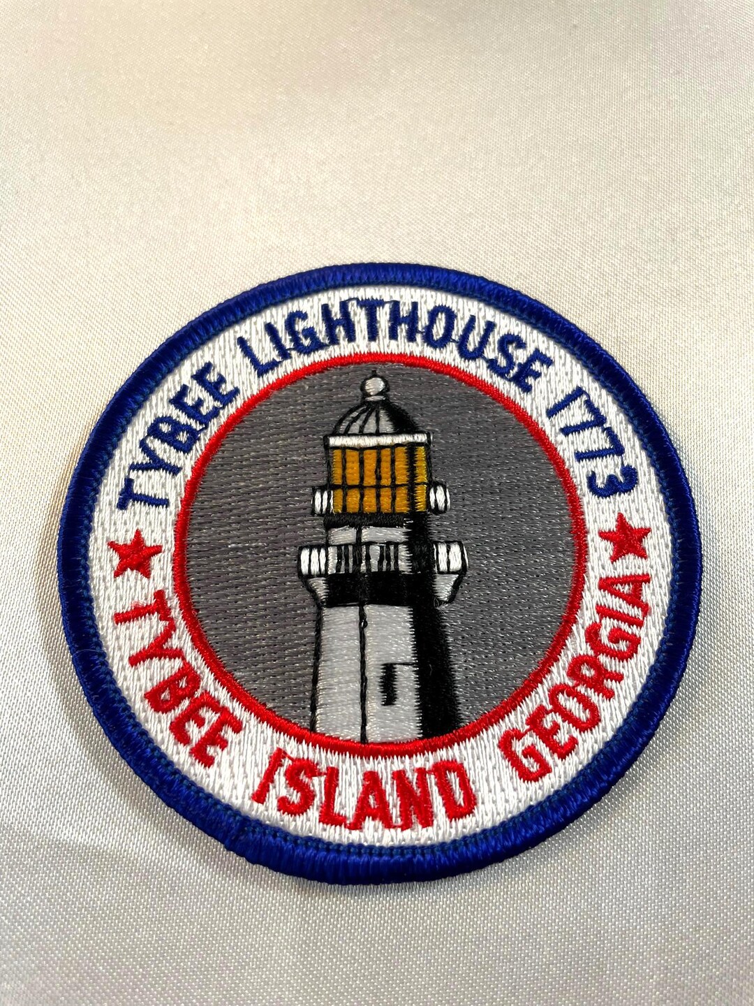 Vintage Tybee Lighthouse Patch 3", Georgia Island Souvenir, Museum ...