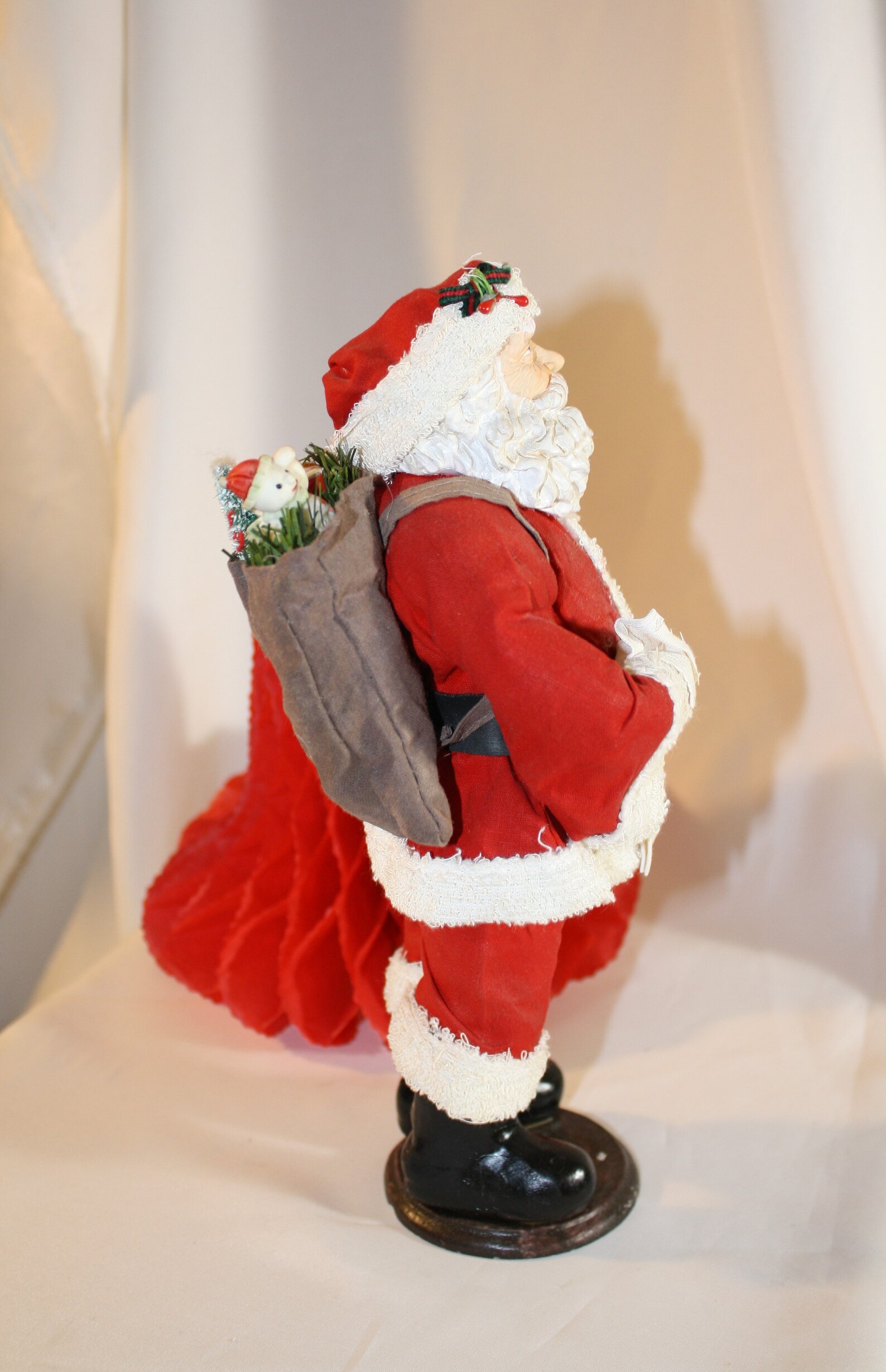 Vintage Santa Resin Figurine Retro Santa Decor 10.75 Inch - Etsy