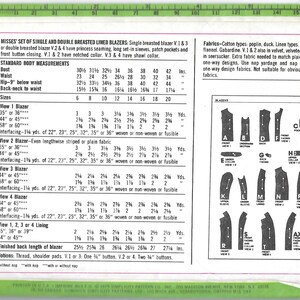 1970s Women's Jacket Sewing Pattern, Simplicity 9149, Size 14 Bust 36 ...