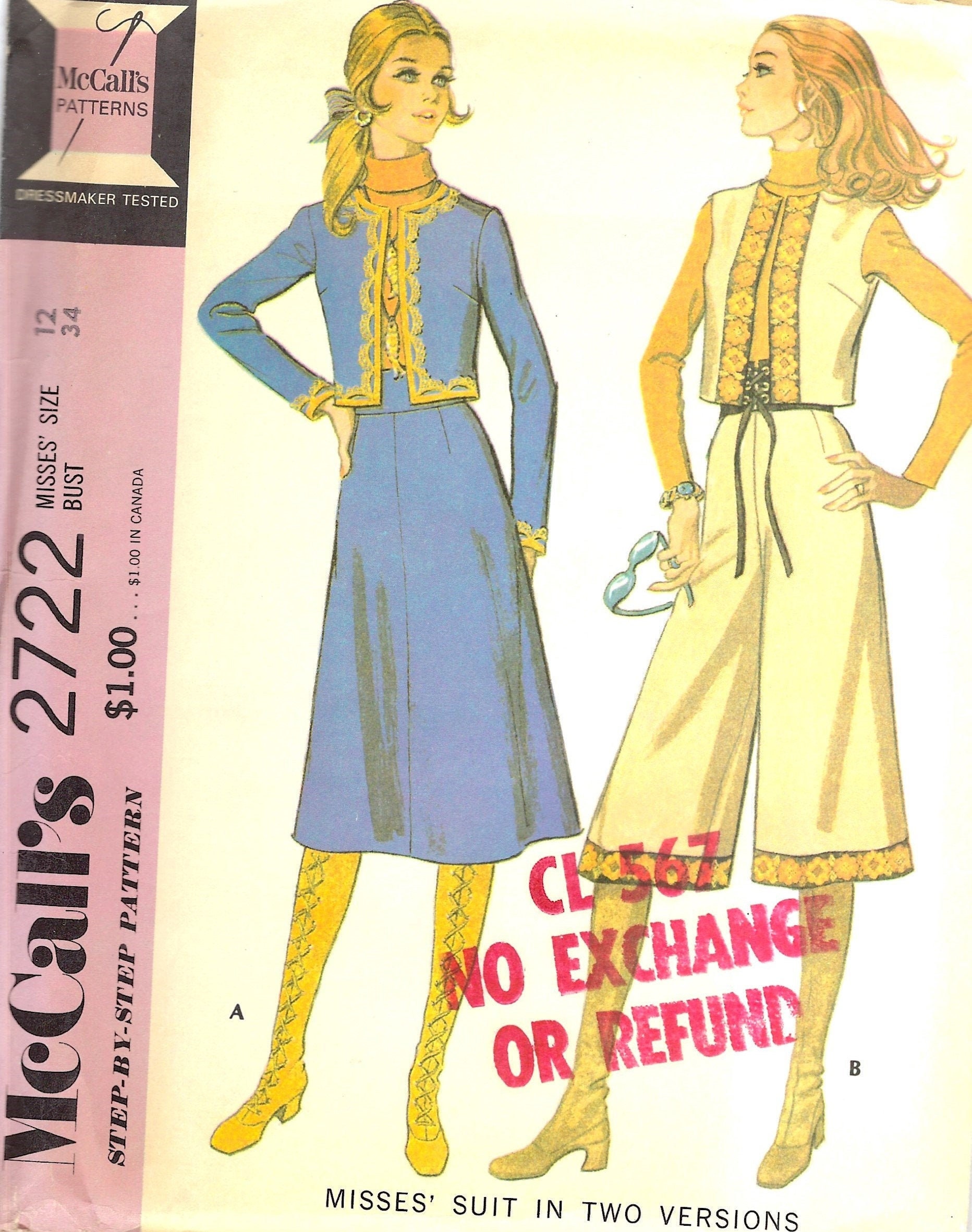 Gaucho Pants Pattern