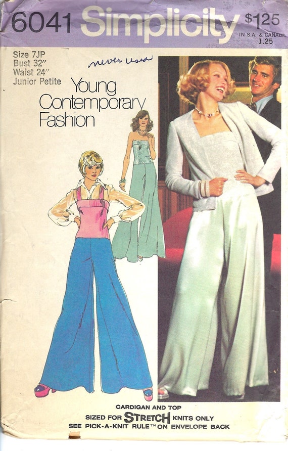 1973 Simplicity 6041 UNCUT Sewing Pattern Misses' - Etsy