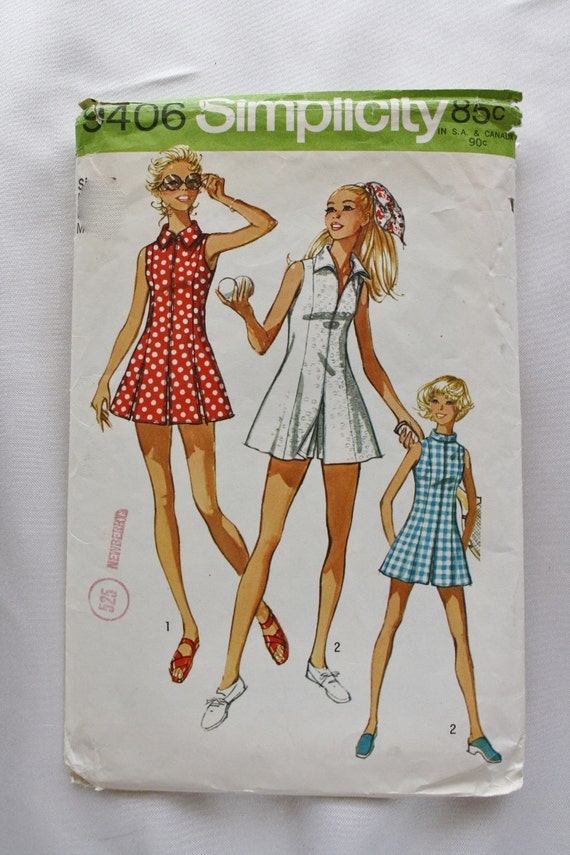 Sewing & Fiber Simplicity 5645 Complete Uncut 1970s Sewing Pattern ...