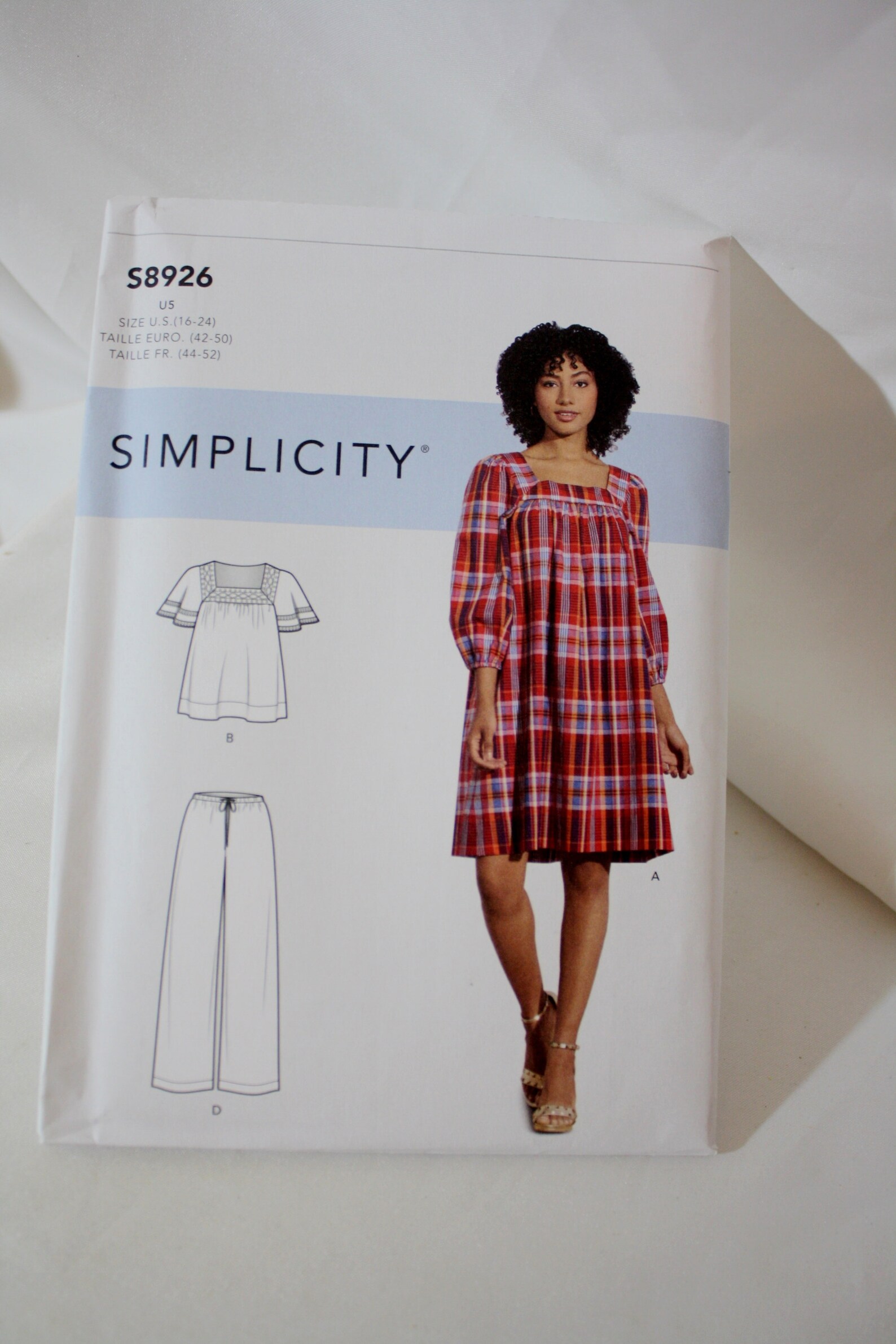 Simplicity S8926 Misses Dress or Top Sewing Pattern Pants - Etsy