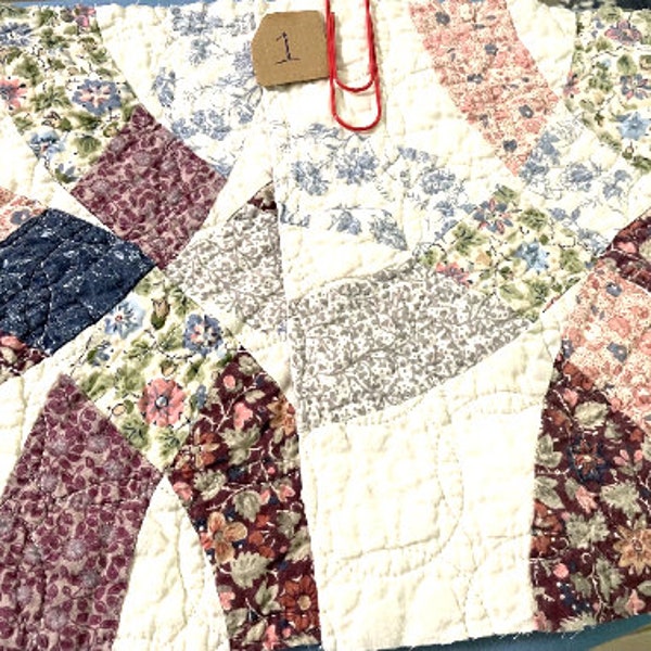 Repurposed Old Quilt - Etsy