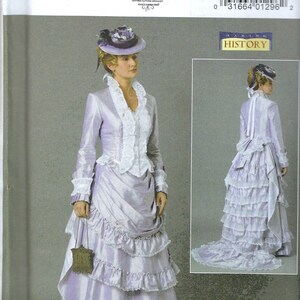 Butterick B6692 Victorian Edwardian Dress Sewing Pattern Uncut, 6692 - Etsy
