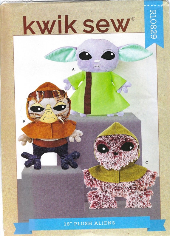 Kwik Sew R10829 Sewing Pattern 18 Stuffed Alien UNCUT - Etsy