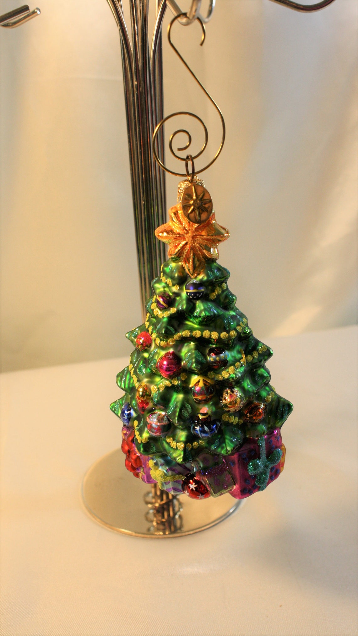 Christopher Radko Christmas Tree Ornament - Etsy