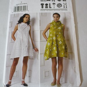 Vogue V9112 Dress Sewing Pattern UNCUT Marci Tilton Collection ...