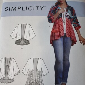 Simplicity 8172 Misses' Kimonos Sewing Pattern, UNCUT , Size XXS-XXL - Etsy