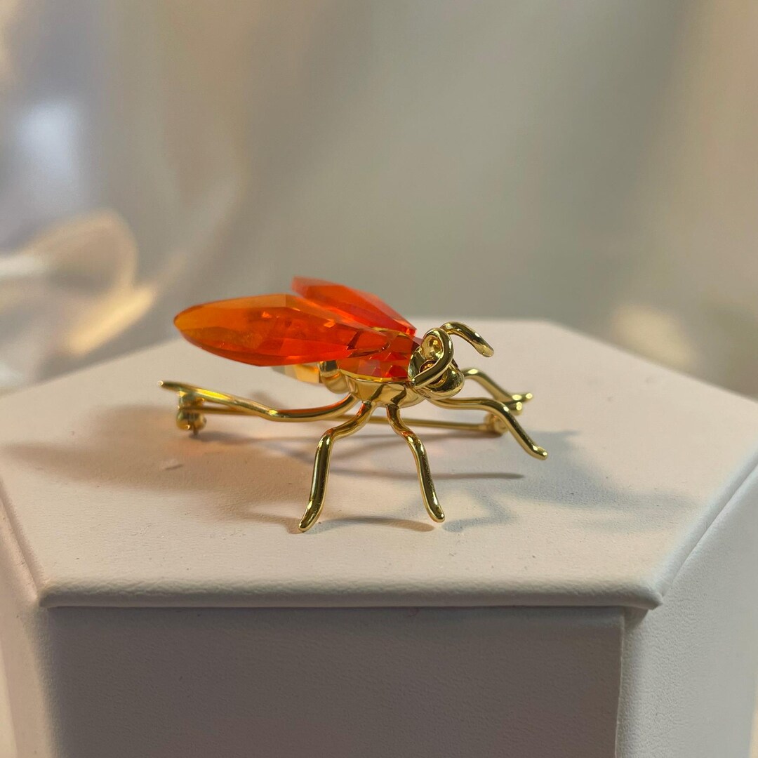 Daniel Swarovski Paradise Collection Amaya Bee Light Crystal Insect ...