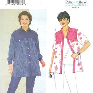 Butterick 6478: Plus Size Shirt and Pants Sewing Pattern (uncut) - Etsy