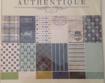 AUTHENTIQUE Playful Collection 12 X 12 Collection Kit, Double-sided ...