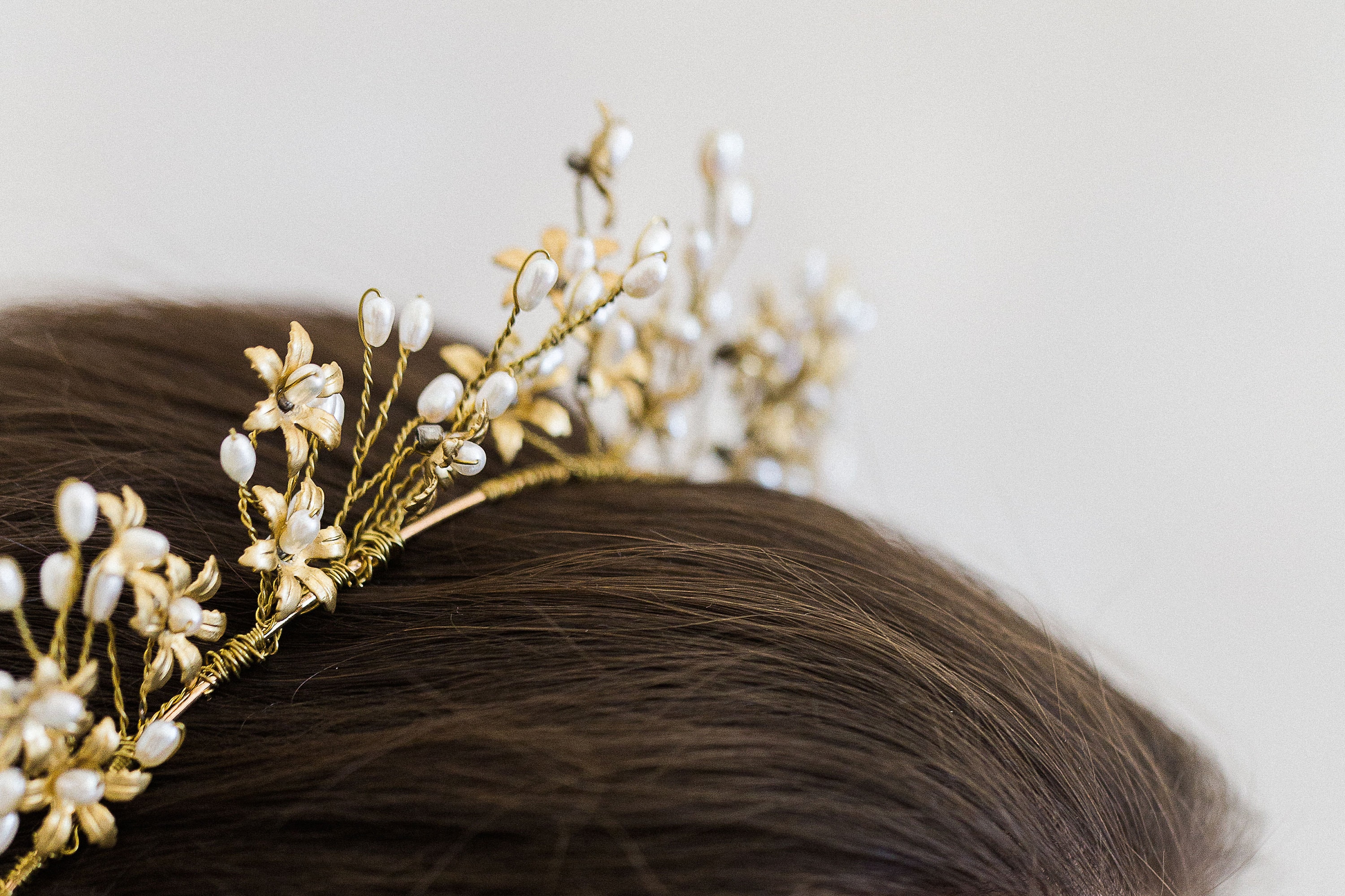 SIRENE | Antique French Gilded Coronet - Etsy UK
