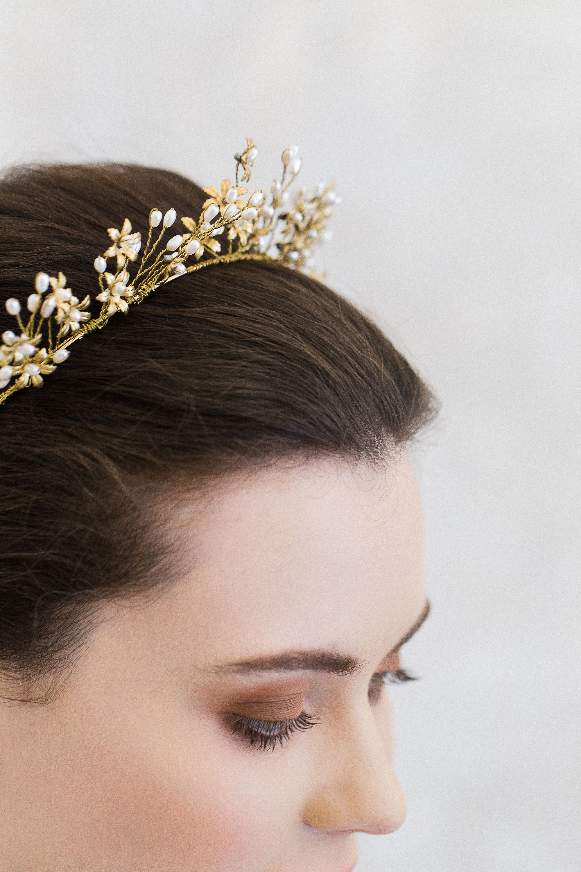 SIRENE | Antique French Gilded Coronet - Etsy UK