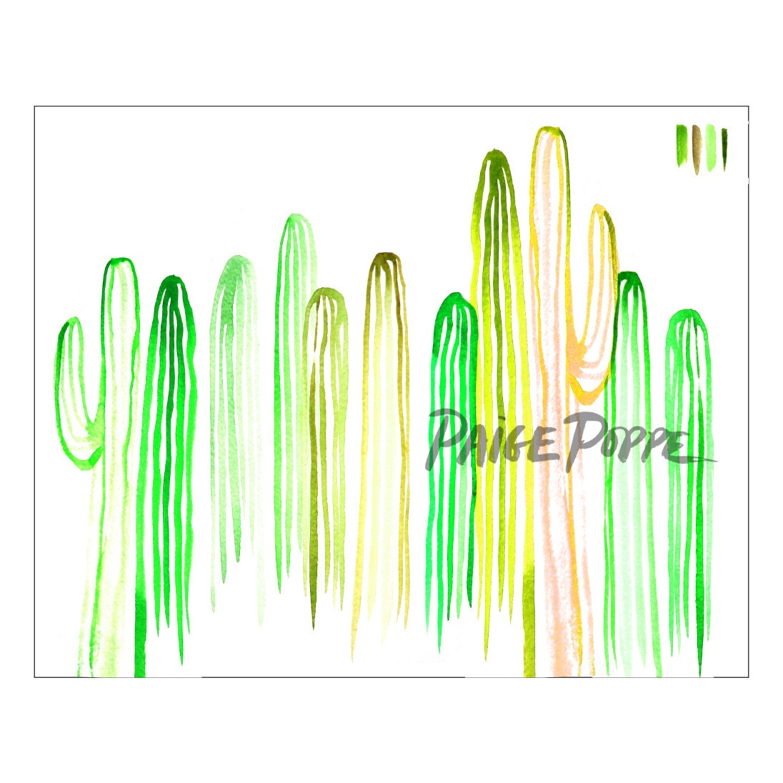 Cactus Art.cacti Art.saguaro Art.arizona Art.southwestern Art.arizona ...