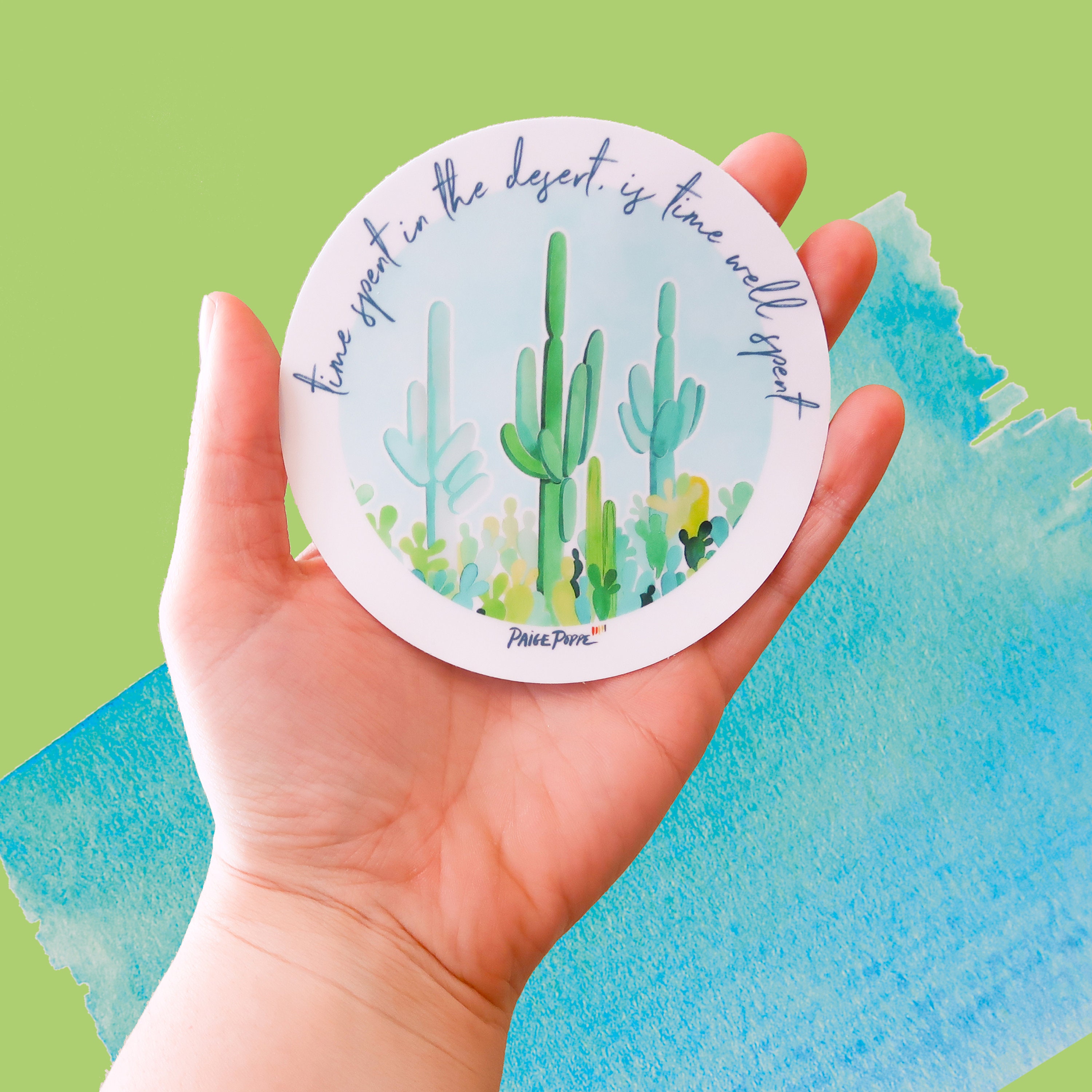 Cactus Sticker.cacti Sticker.saguaro Sticker.desert - Etsy