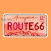 Route 66 Art.arizona Sticker.arizona License Plate.travel Artwork.route ...