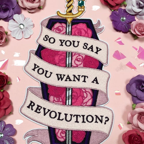 Revolution Back Patch - Etsy