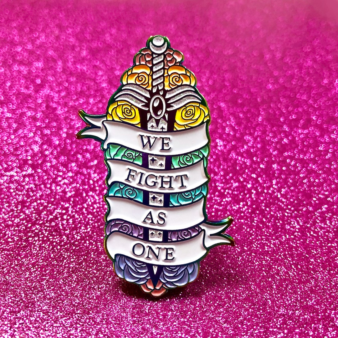 We Fight as One Enamel Pin - Etsy
