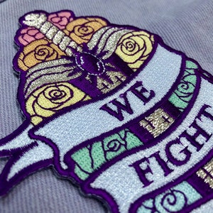 We Fight as One Embroidered Patch - Etsy