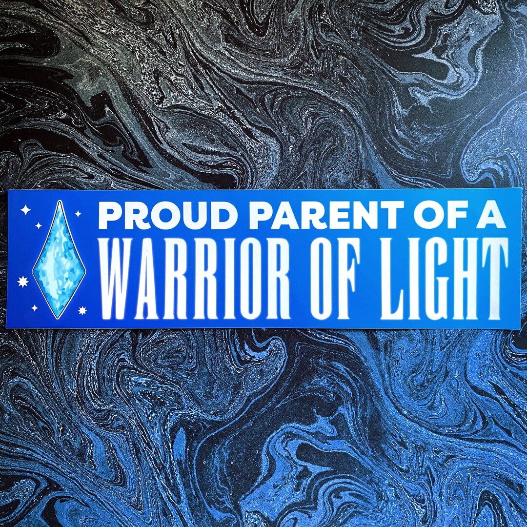 Warrior of Light FFXIV Bumper Sticker - Etsy