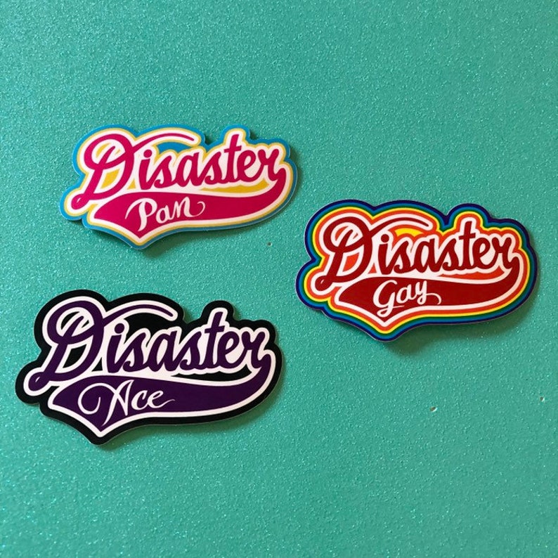 Disaster Stickers - Etsy UK
