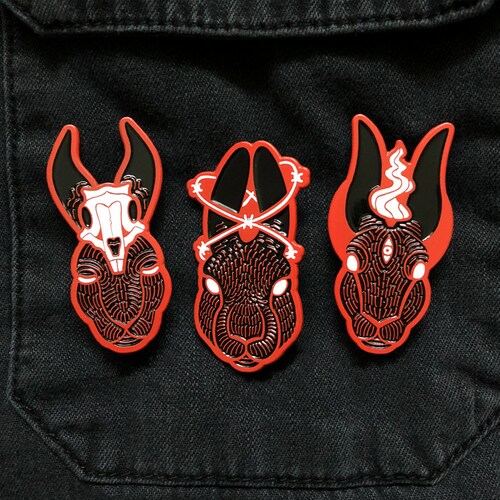 Watership Down Rabbit Saint Enamel Pins: Gold Edition - Etsy