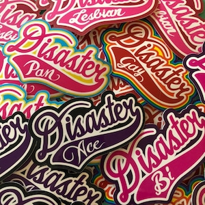 Disaster Stickers - Etsy