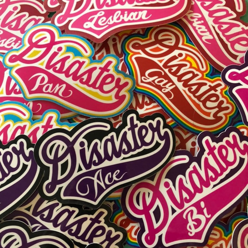 Disaster Stickers - Etsy UK