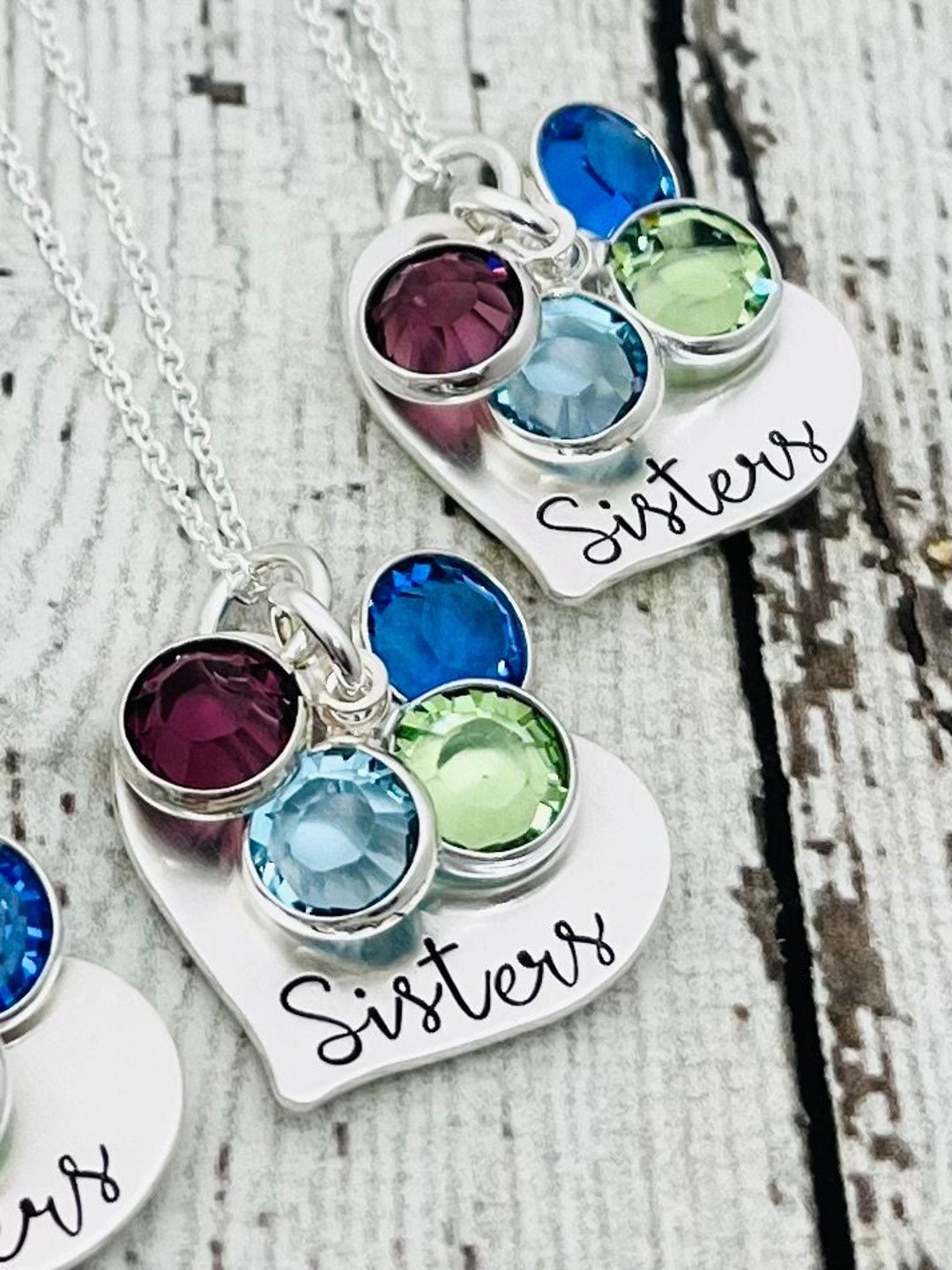 Matching Sister Necklaces, Sister Gift From Sister, Jewelry for Sisters ...