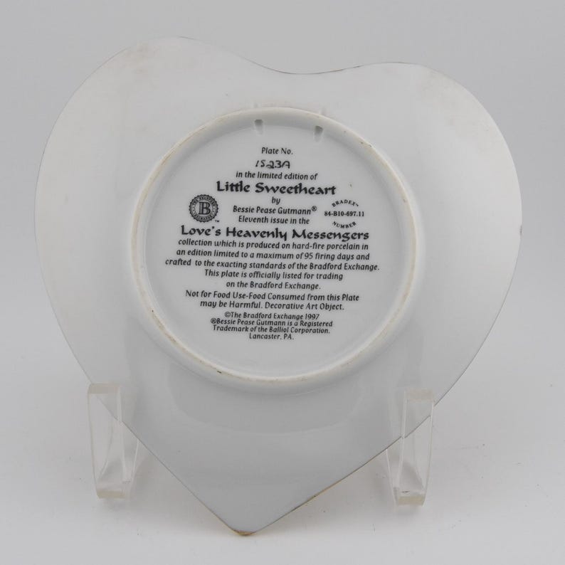 Bessie Pease Gutmann Collector Plate Loves Heavenly Messengers Little ...