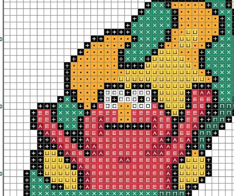 8 Bit Meme Wreath Cross Stitch Pattern - Etsy