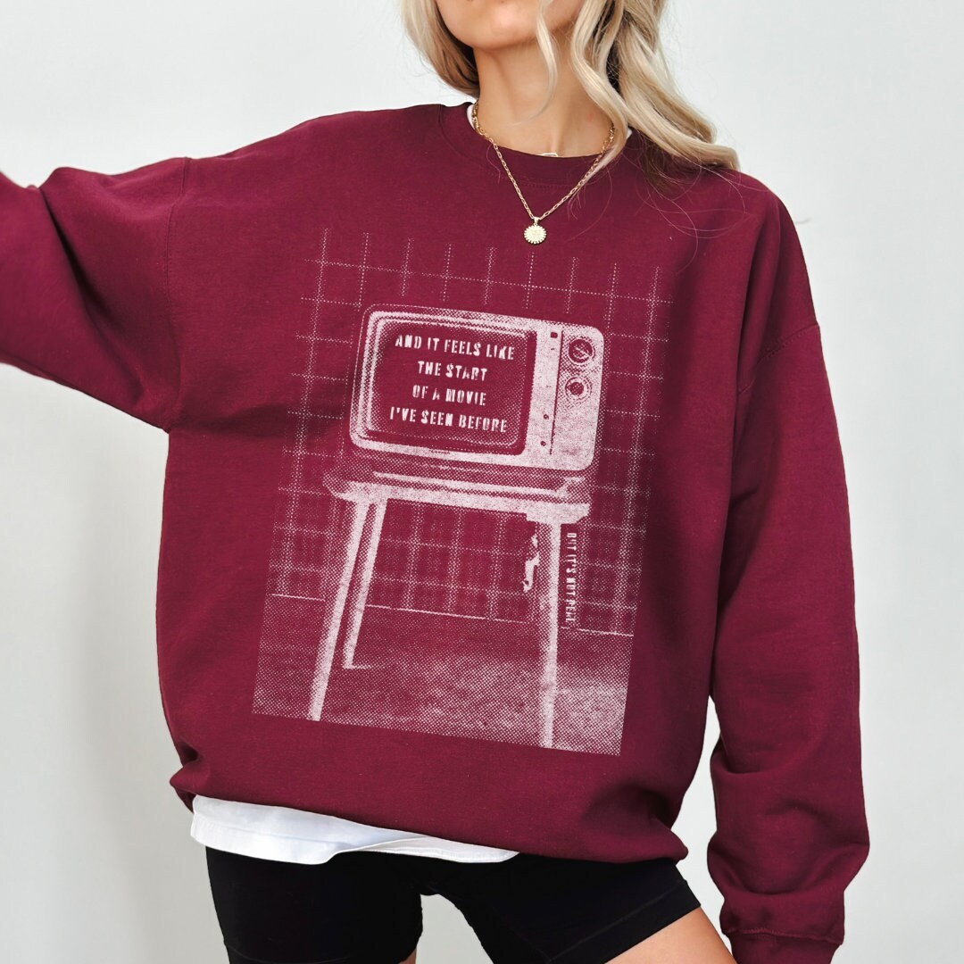 Lizzy Ceilings Lyric Vintage Style Sweatshirt, Five Seconds Flat, It ...