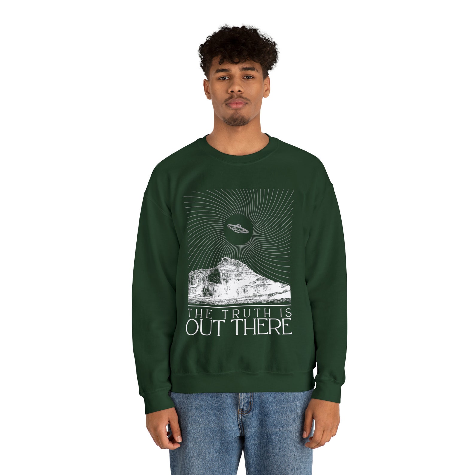 The Truth is Out There Sweatshirt, Alien Crewneck, UFO Sweatshirt ...