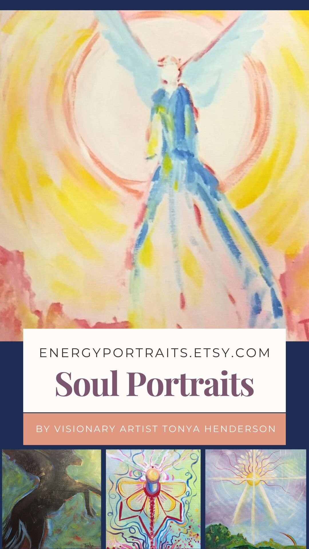 Soul Portrait Art Reading, Energy Portrait Reading, Intuitive Spirit ...