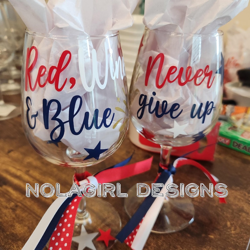 America 250 Wine Glass - Etsy