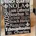 New Orleans Street Sign, Places, Decorative Tile, Nola Landmarks ...