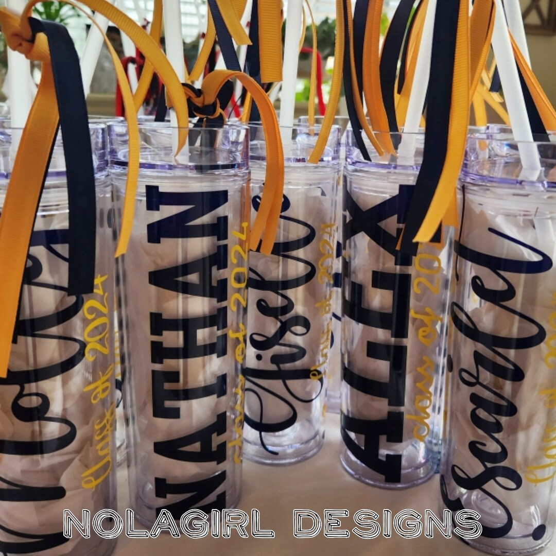 Graduation Gift, Personalized Tumbler, Class of 2025, Graduate Party ...
