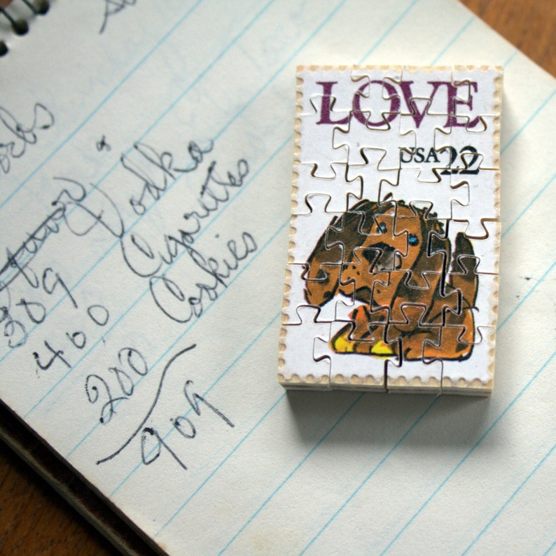 CUSTOM ORDERS for Postage Stamp Puzzles by Clif Nelson Miniature Scroll ...