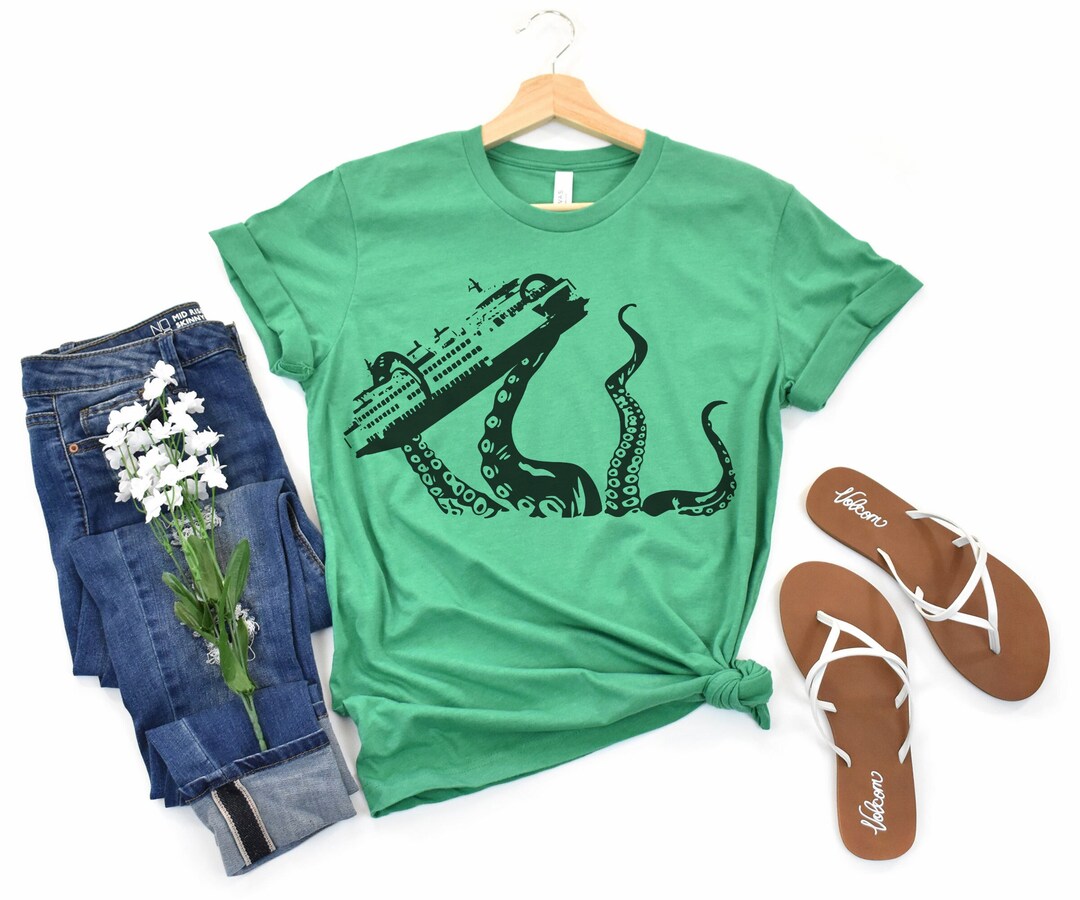 Ferry Kraken T-shirt, Washington State Ferries, Kraken Tshirt, Ferry ...