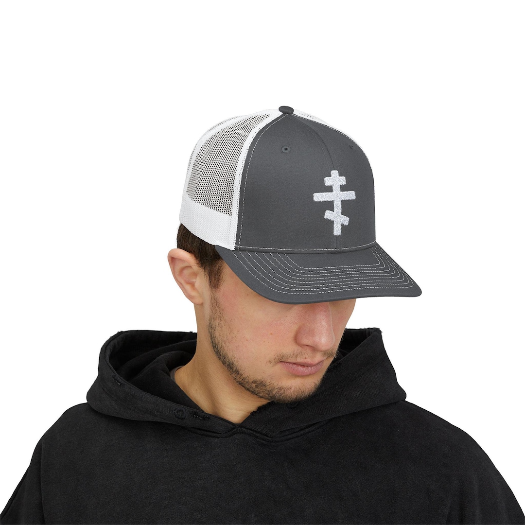 Orthodox Cross Snapback Trucker Cap Hat, Religious Christian Apparel ...
