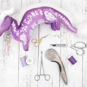 Shoulder Dragon Plush Sewing Pattern PDF Digital Download | Etsy Canada