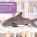 Shark Plush Sewing Pattern - PDF Digital Download - No Physical Items ...