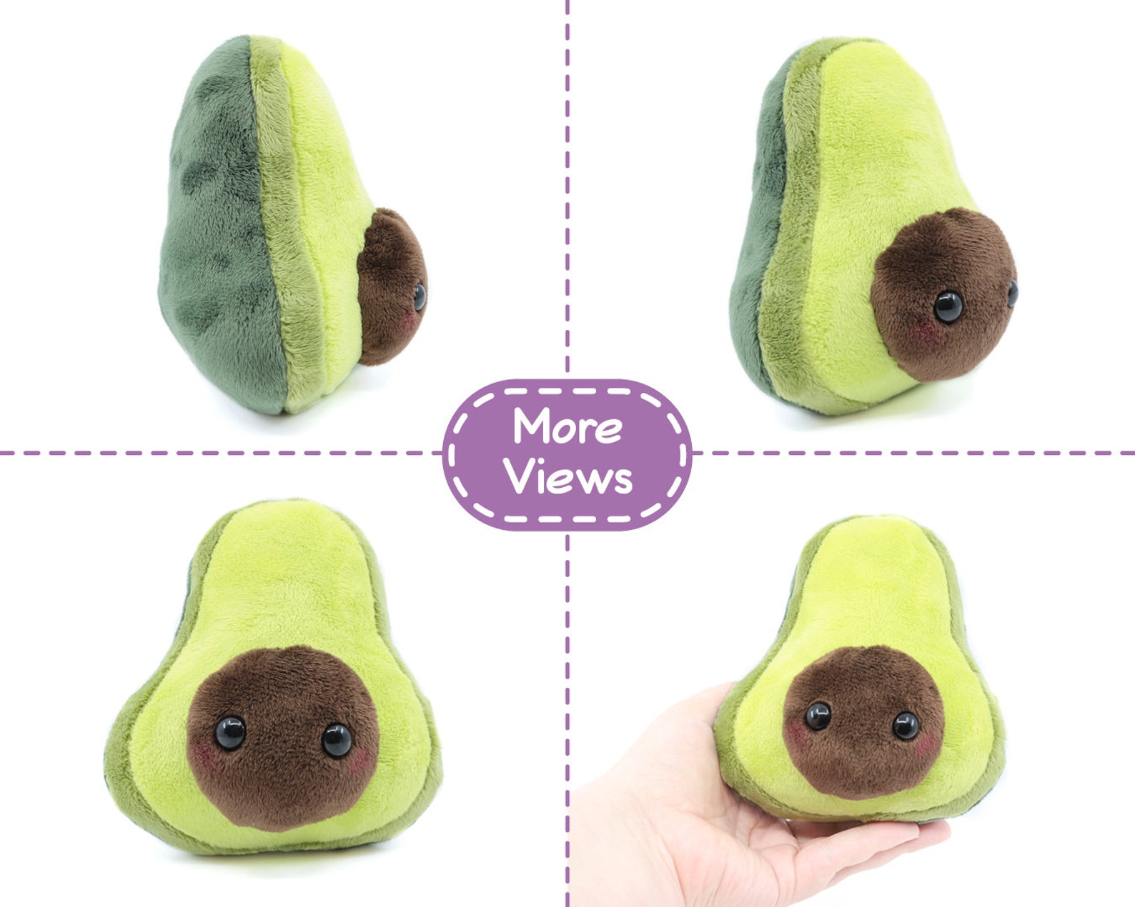Avocado Plush Sewing Pattern - PDF Digital Download - No Physical Items ...