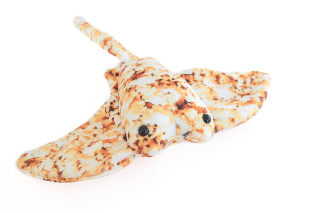 Popcorn Stingray Stuffed Animal Plush Toy - Etsy