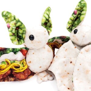 Batritto Stuffed Animal Plush Toy Burrito Bat Plushie - Etsy