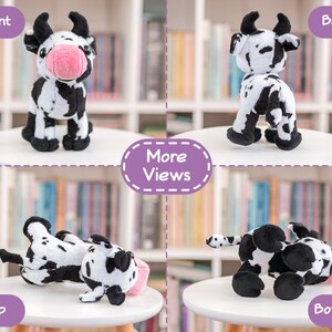 Cow Plush Sewing Pattern - PDF Digital Download - No Physical Items ...