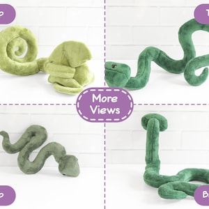 Snake Plush Sewing Pattern - PDF Digital Download - No Physical Items ...