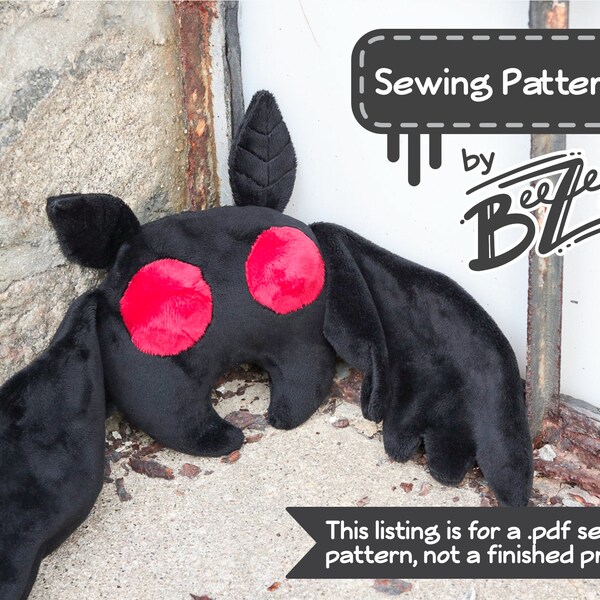 Mothman Plush - Etsy