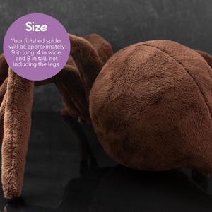 Spider Plush Sewing Pattern - PDF Digital Download - No Physical Items ...
